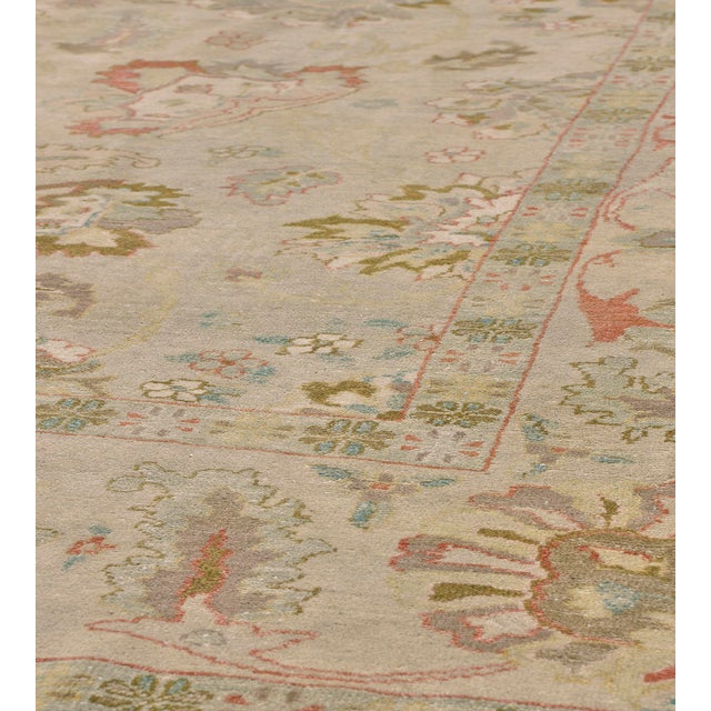 Mansour Fine Handmade Agra Rug | Chairish