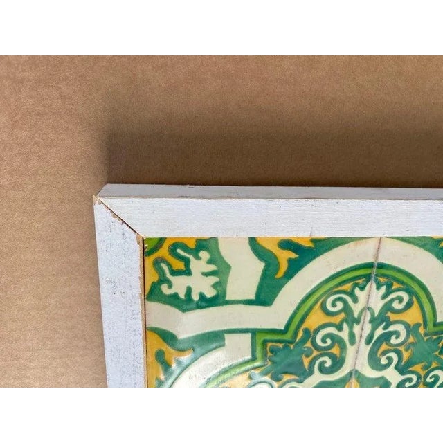 Ceramic Mexican Tile Plaque or Table Top | Chairish