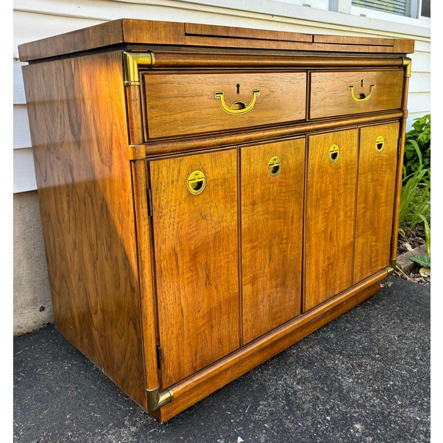 1970s Vintage Mid Century Boho Drexel Heritage Accolade Campaign Flip ...