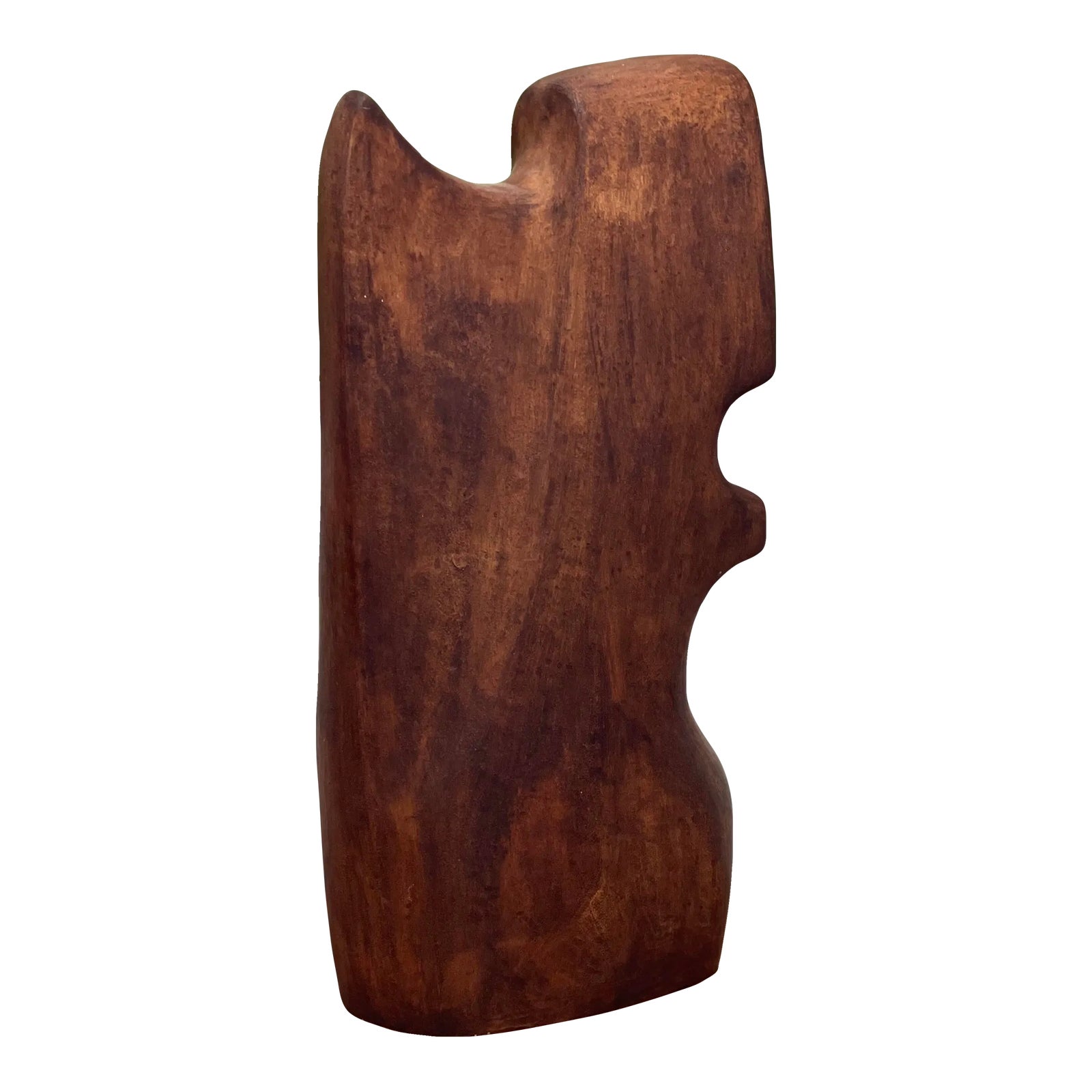 Circa 1970s Biomorphic Clay Signed Sculpture by Washington Artist Ruth ...