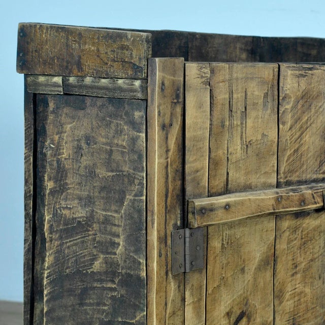 Wabi Sabi Beech Cabinet, 1850s | Chairish