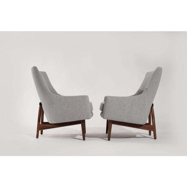 Set of A-Line Lounges by Jens Risom, C. 1950s | Chairish