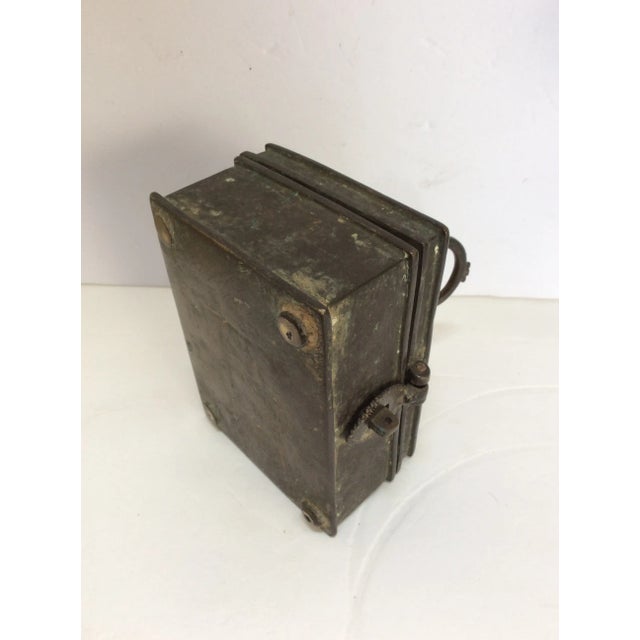 Early 19th Century East Asian Bronze Lock Box | Chairish