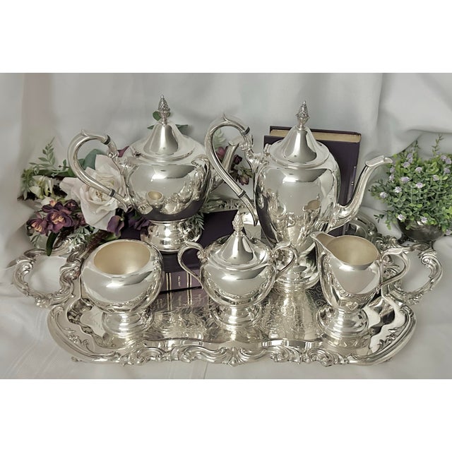 Vintage Gorham Colonial Tea & Coffee Service Set - 7 Pieces | Chairish