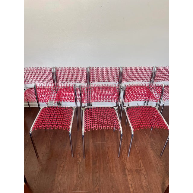 Set of 8 Sof-Tek Stacking Chairs by David Rowland for Thonet Circa 1970s | Chairish