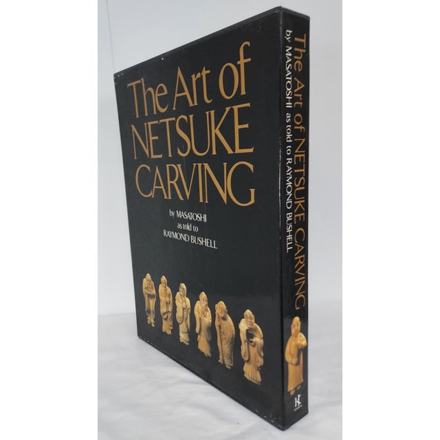 Vintage the Art of Netsuke Carving by Masatoshi First Edition Hardcover ...