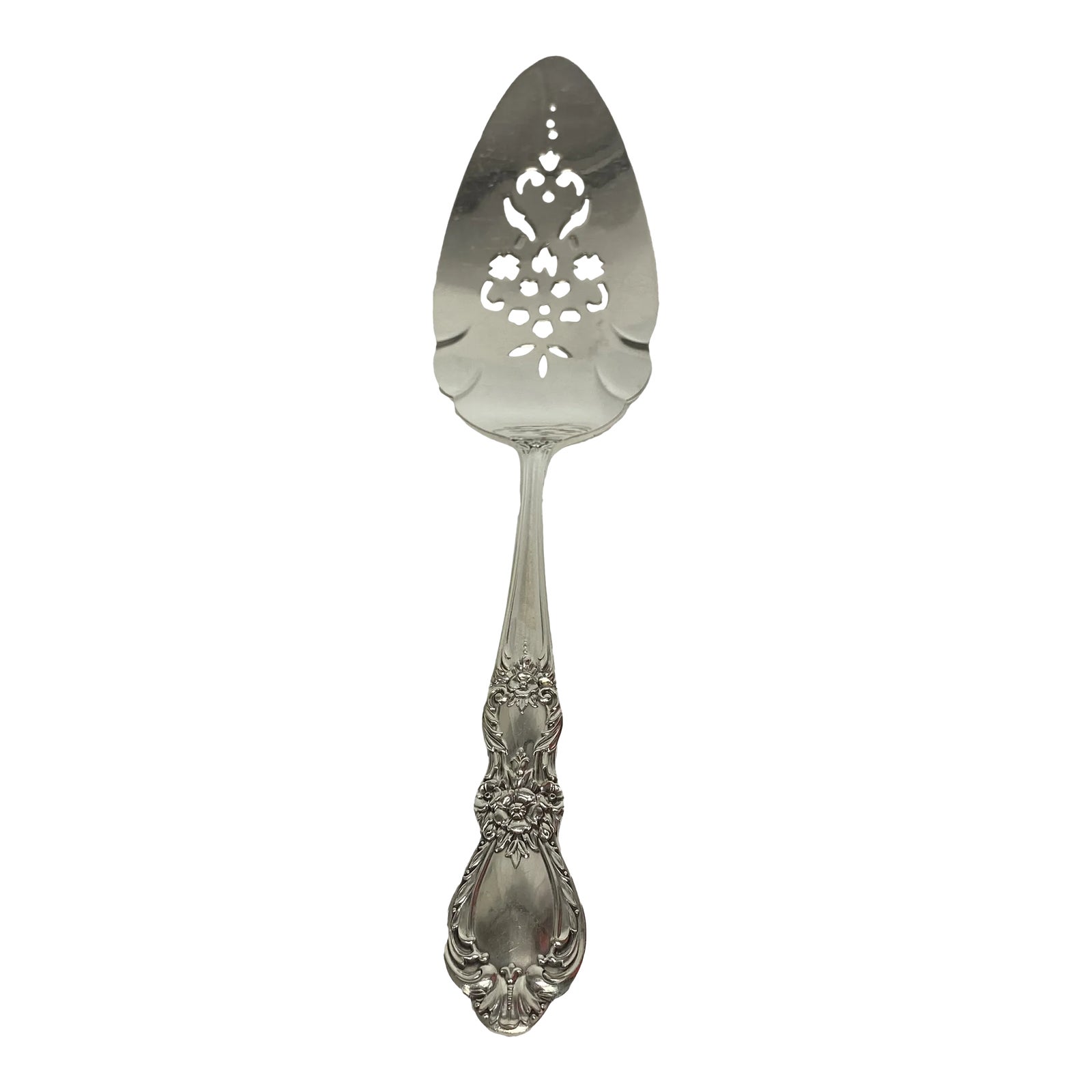 Vintage International Silver Cake Server/Duster | Chairish