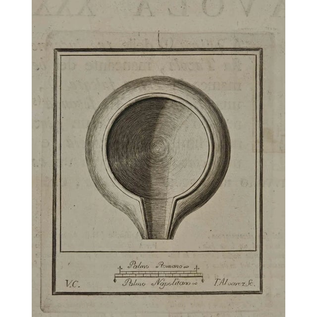 Vincenzo Campana, Ancient Roman Still Life, Etching, 18th Century ...