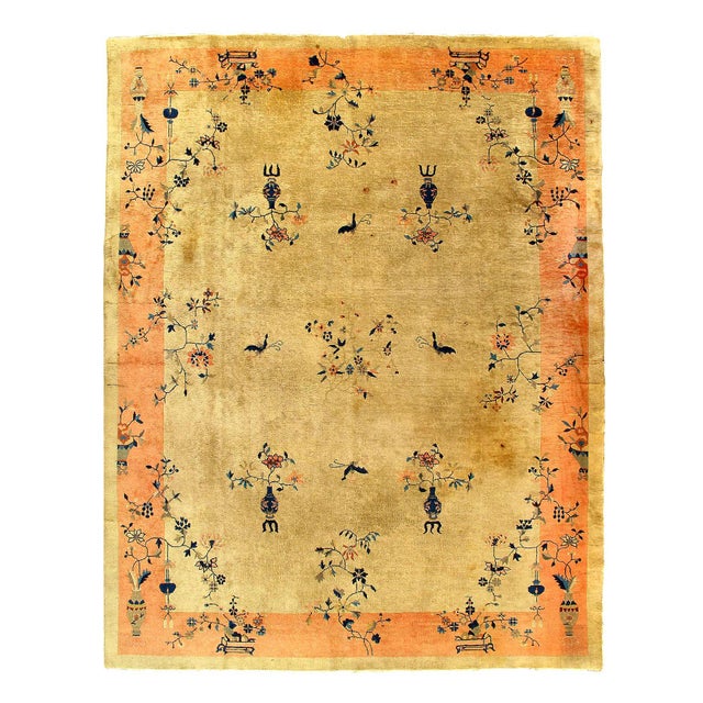 Early 20th Century Fine Hand Knotted Antique Chinese Art Deco Rug ...