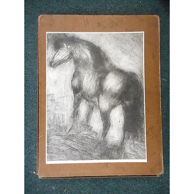 Vintage Mid 20th C. Ltd. Ed. Lithograph-Marcel Vertes C.1961 | Chairish