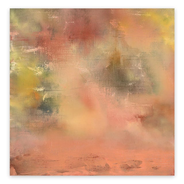 Contemporary Abstract Oil on Canvas Painting "Fragments of Poetry and ...