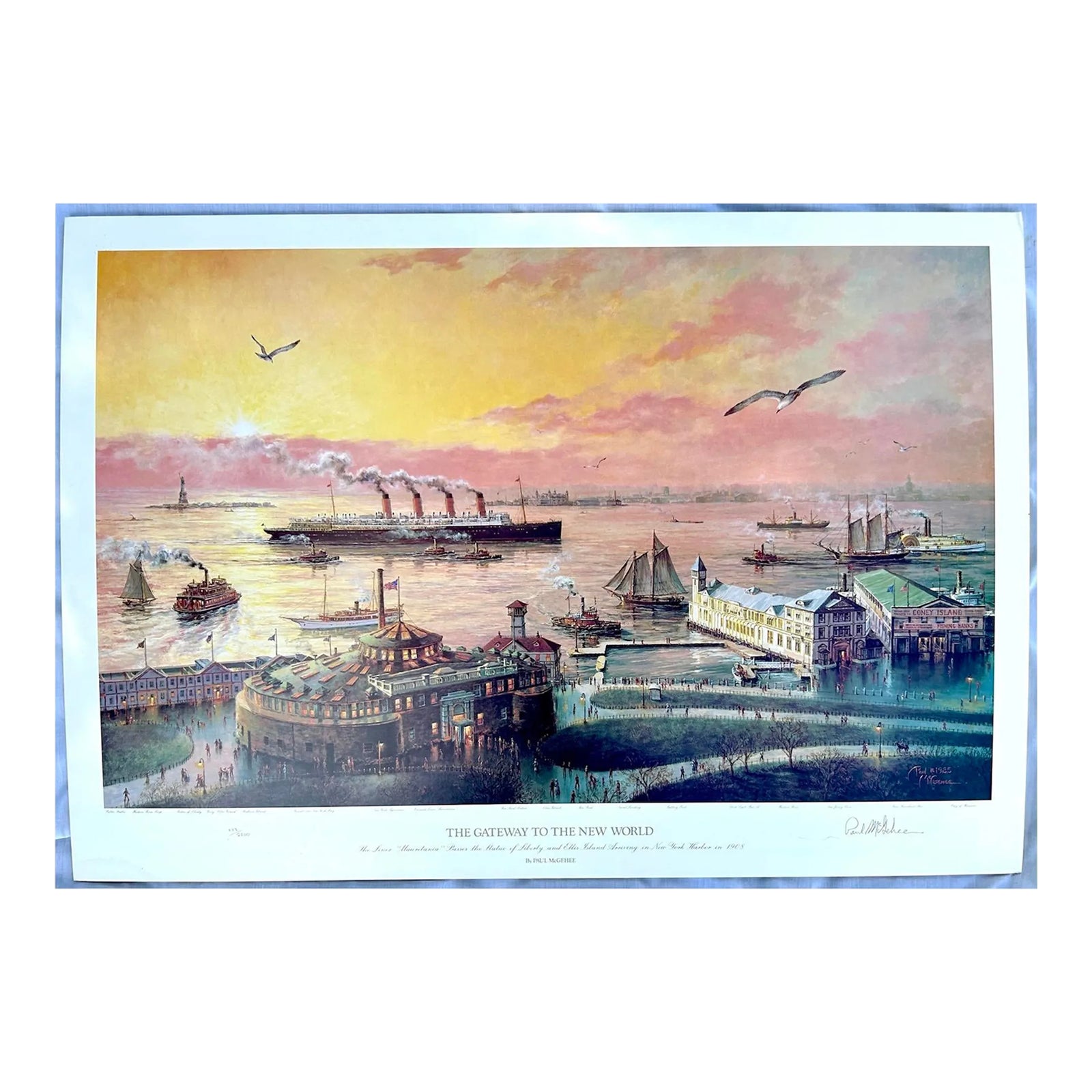 Late 20th Century Paul McGehee Signed Print Limited Edition "The ...