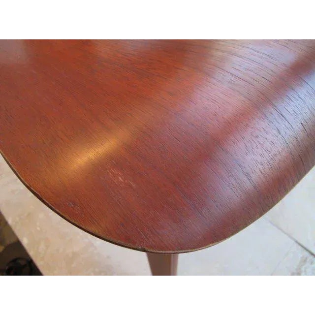 1940s Mid-Century Modern Charles Eames Evans DCW Side Chair | Chairish