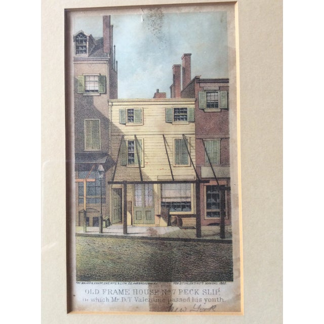 Vintage Architectural Hand Colored Etchings - a Pair | Chairish