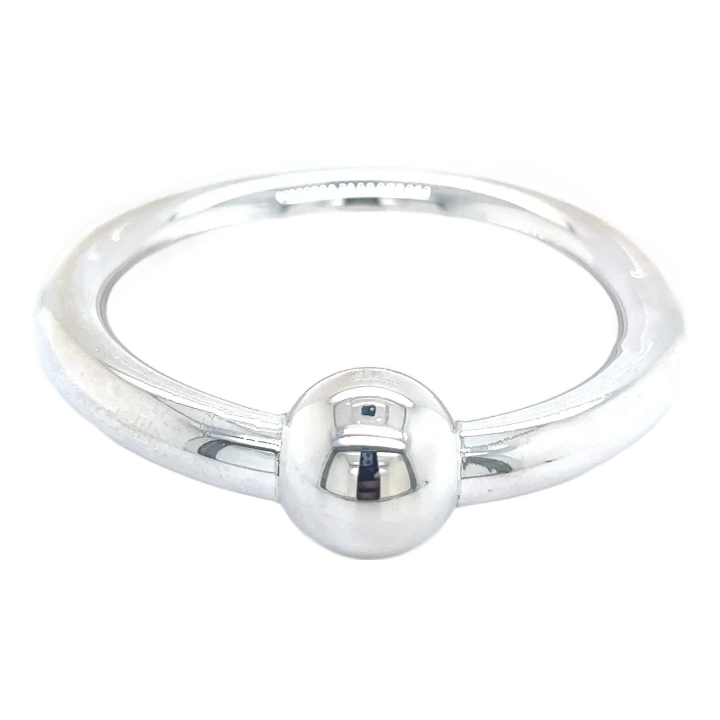 Tiffany & Co Estate Baby Rattle 2" Wide Silver | Chairish