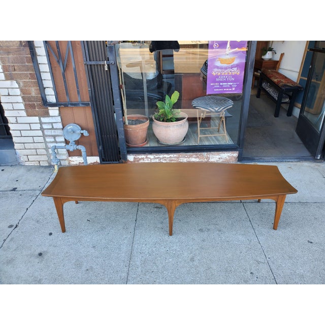 Long Mid-Century Coffee Table | Chairish
