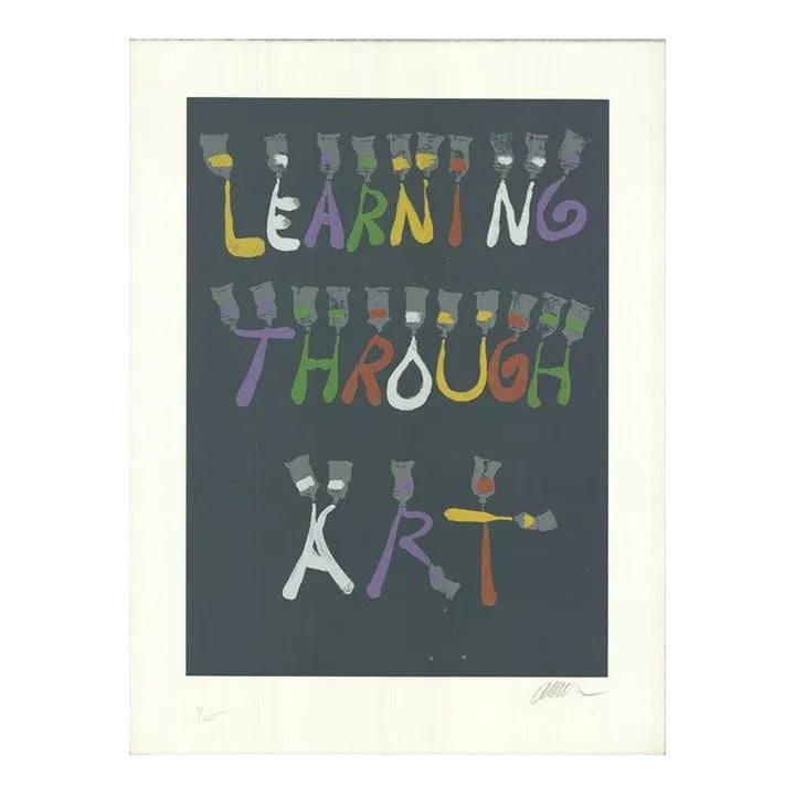 Pierre Fernandez Arman Learning Through Art - Signed | Chairish