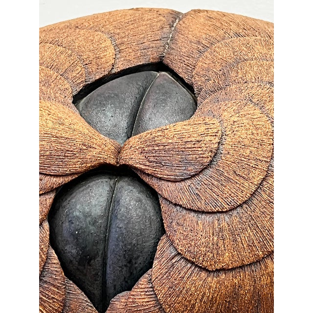 1960s Vintage Over-Scale Organic Studio Pottery Sculpture With Great ...