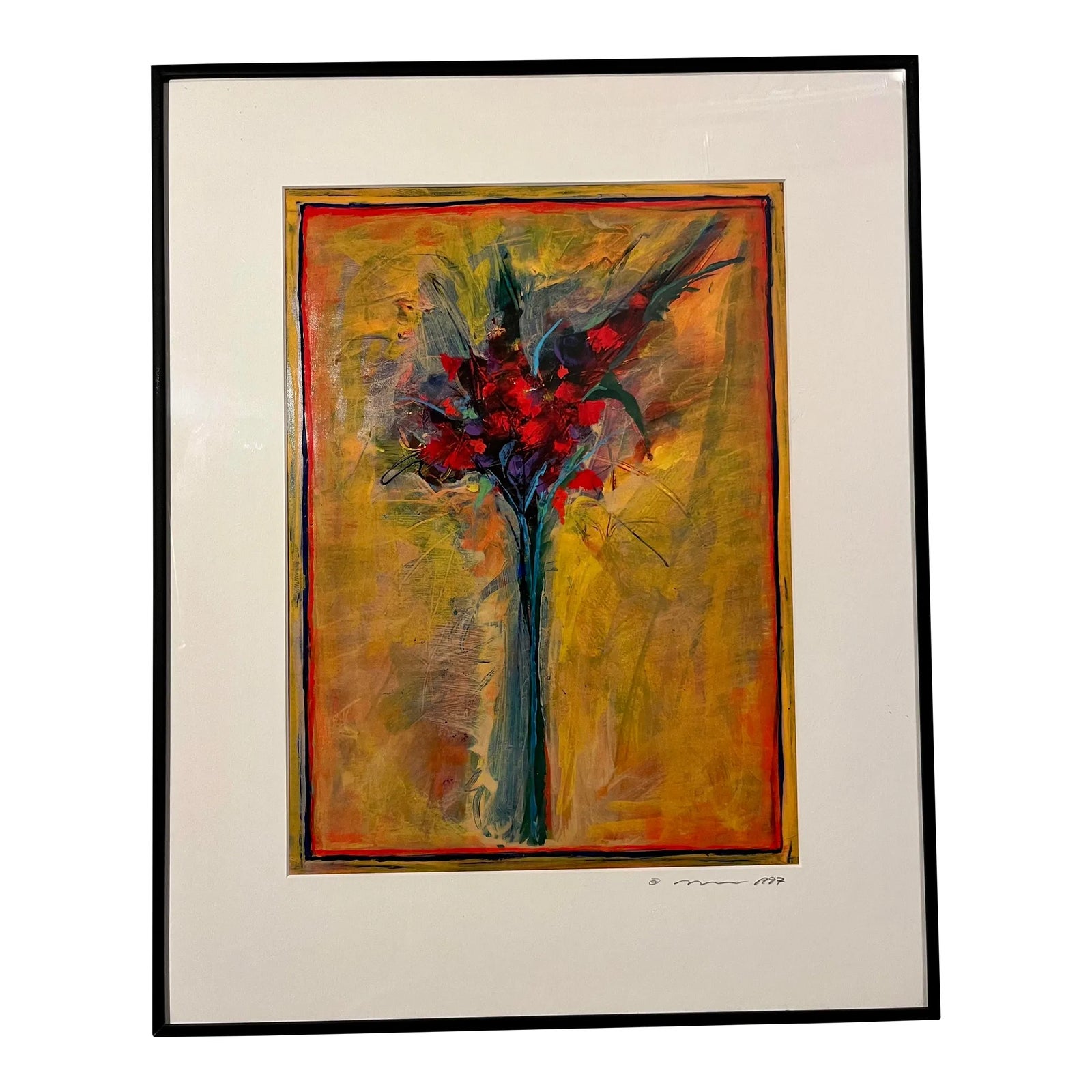 1997 Michael Babyak Pop Art Hand Signed by Artist Framed Silk Print ...