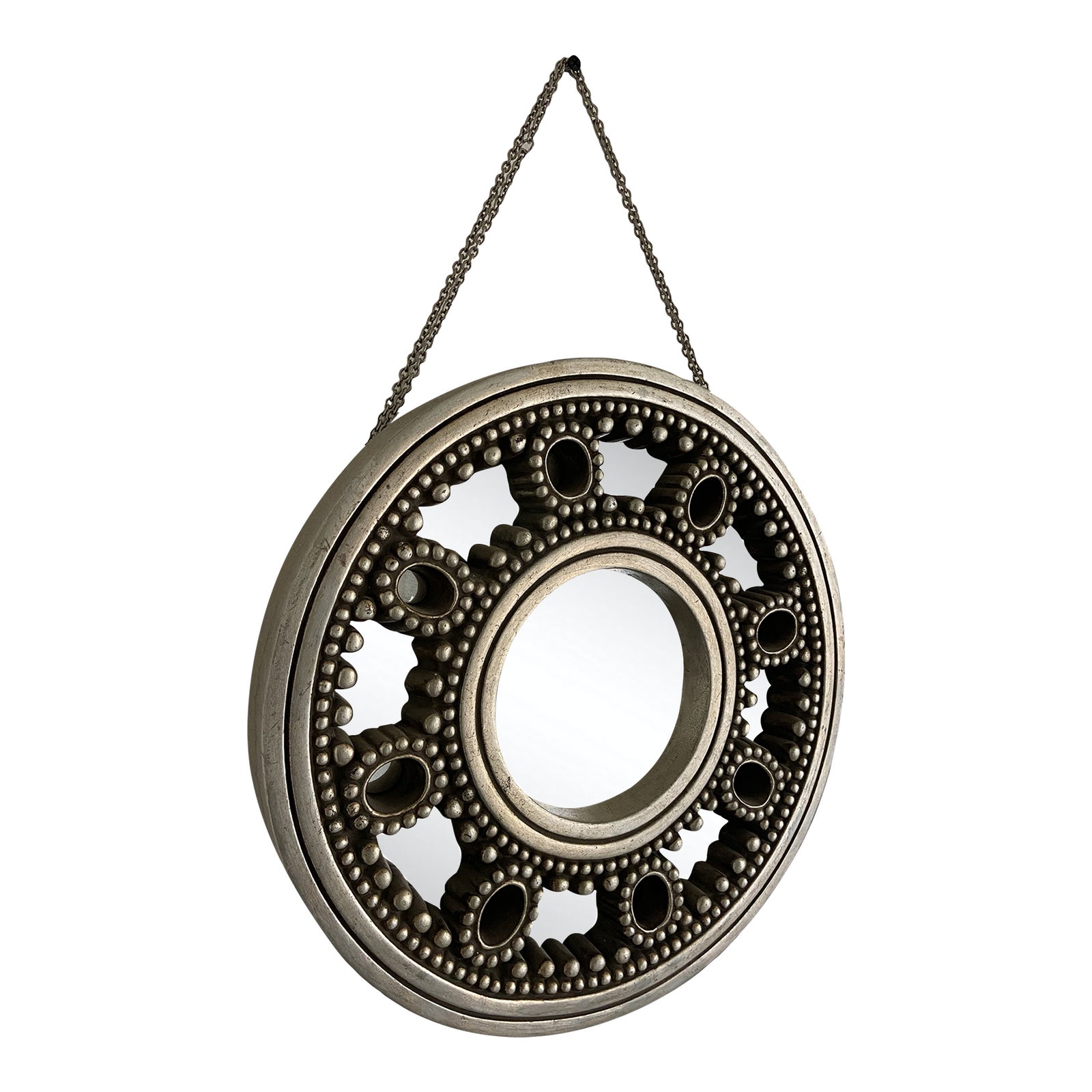 2000s Bombay Medallion Mirror | Chairish