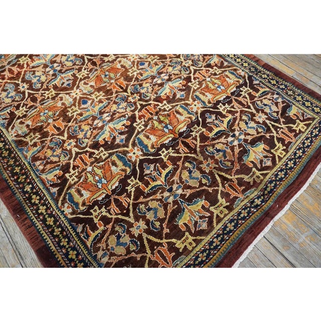 Rare Brown Ground Color Captivating Tribal All Over Design Antique 19th ...