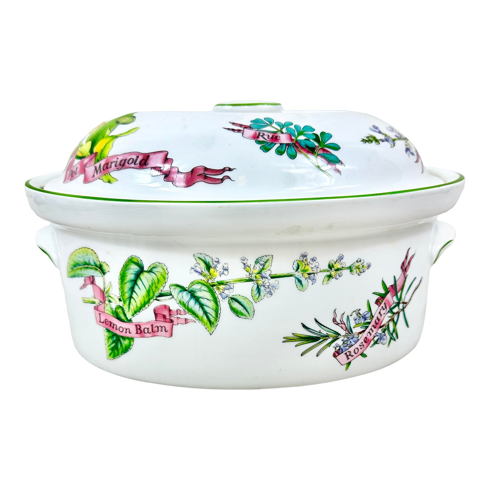 Vintage Royal Worcester Country Kitchen Lidded Casserole Dish | Chairish