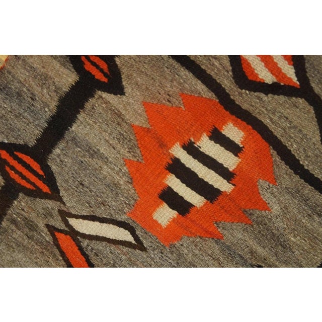 1920s American Navajo Style Carpet With Storm Pattern ( 4' 8" X 6' 9 ...