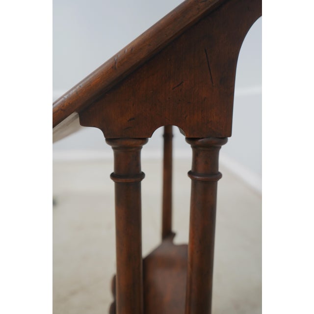 Baker Walnut Music Stand or Book Rack | Chairish