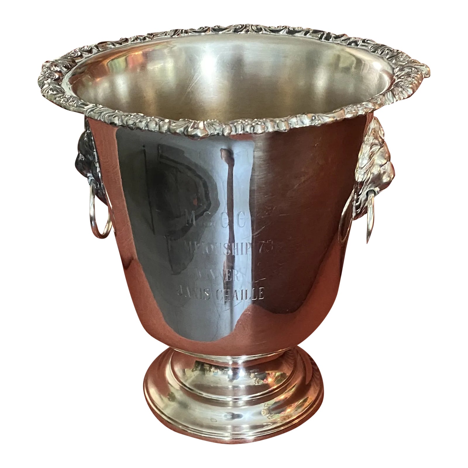 Vintage Champagne/ Ice Bucket/ Trophy | Chairish