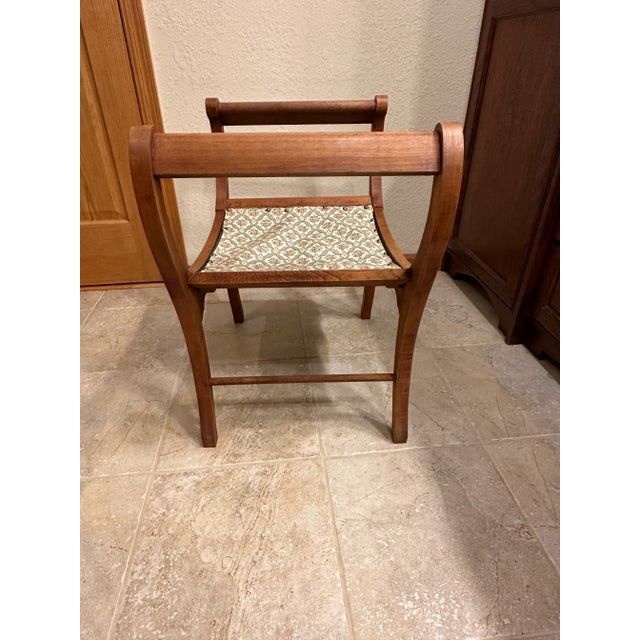 Early 20th Century Antique Victorian Bustle Chair with Upholstered ...