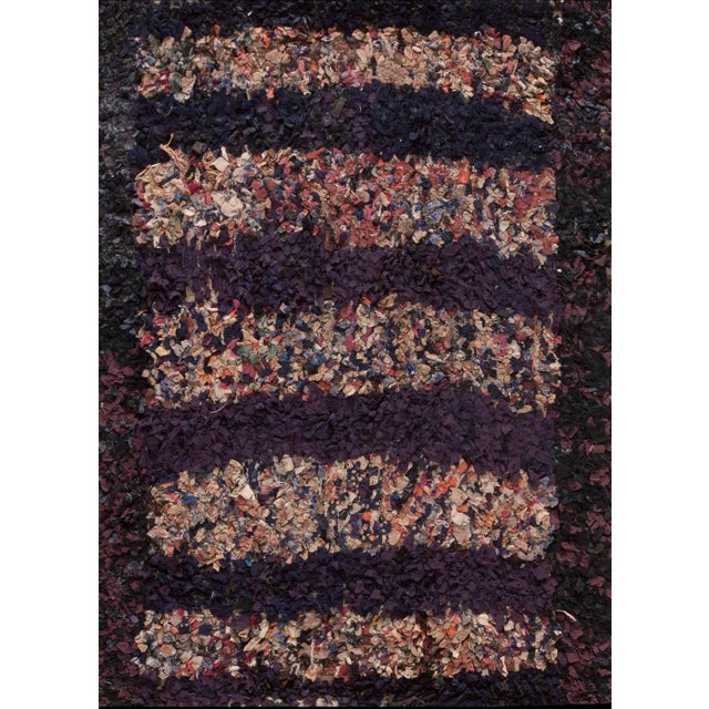 Antique American Rag Rug 2'0" X 3'0" | Chairish