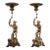 Early 21st Century Mark Roberts Bronze Monkey Candle Holders - A Pair ...