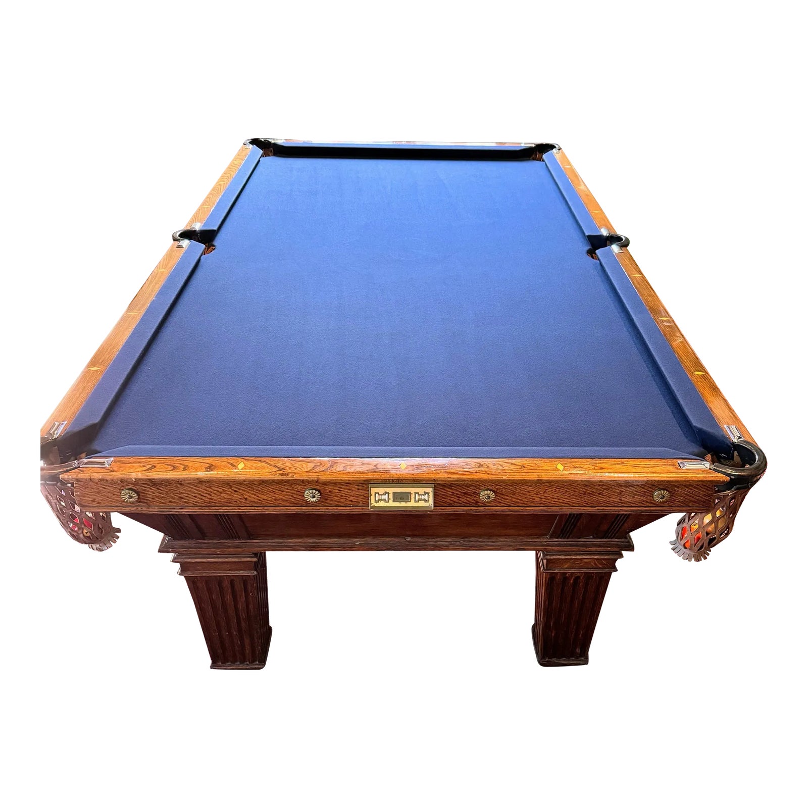 Brunswick-Balke-Collender Co., Antique Pool Table Model - Algeria, 1908 ...