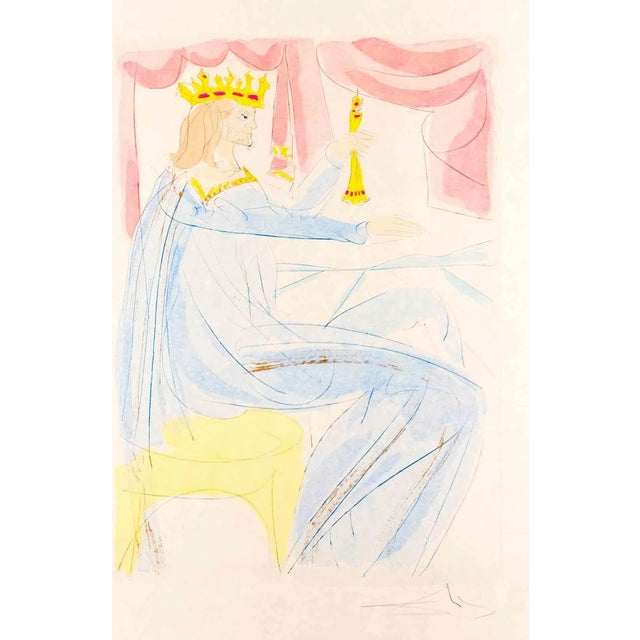 Dali, King Solomon, Lithograph, 1975 | Chairish