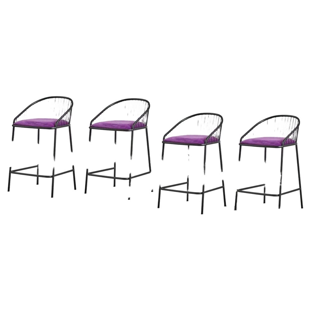 Agora Bar Low Stools by Pepe Albargues, Set of 4 | Chairish
