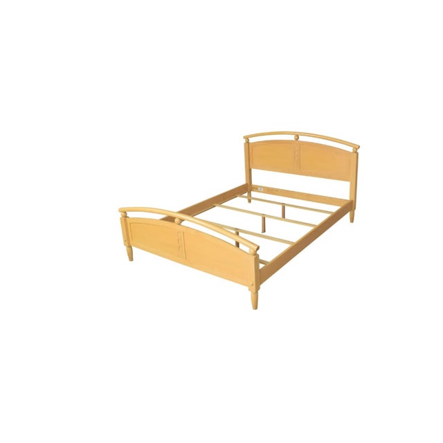 Ethan Allen American Dimensions Beech Full Size Bedstead | Chairish
