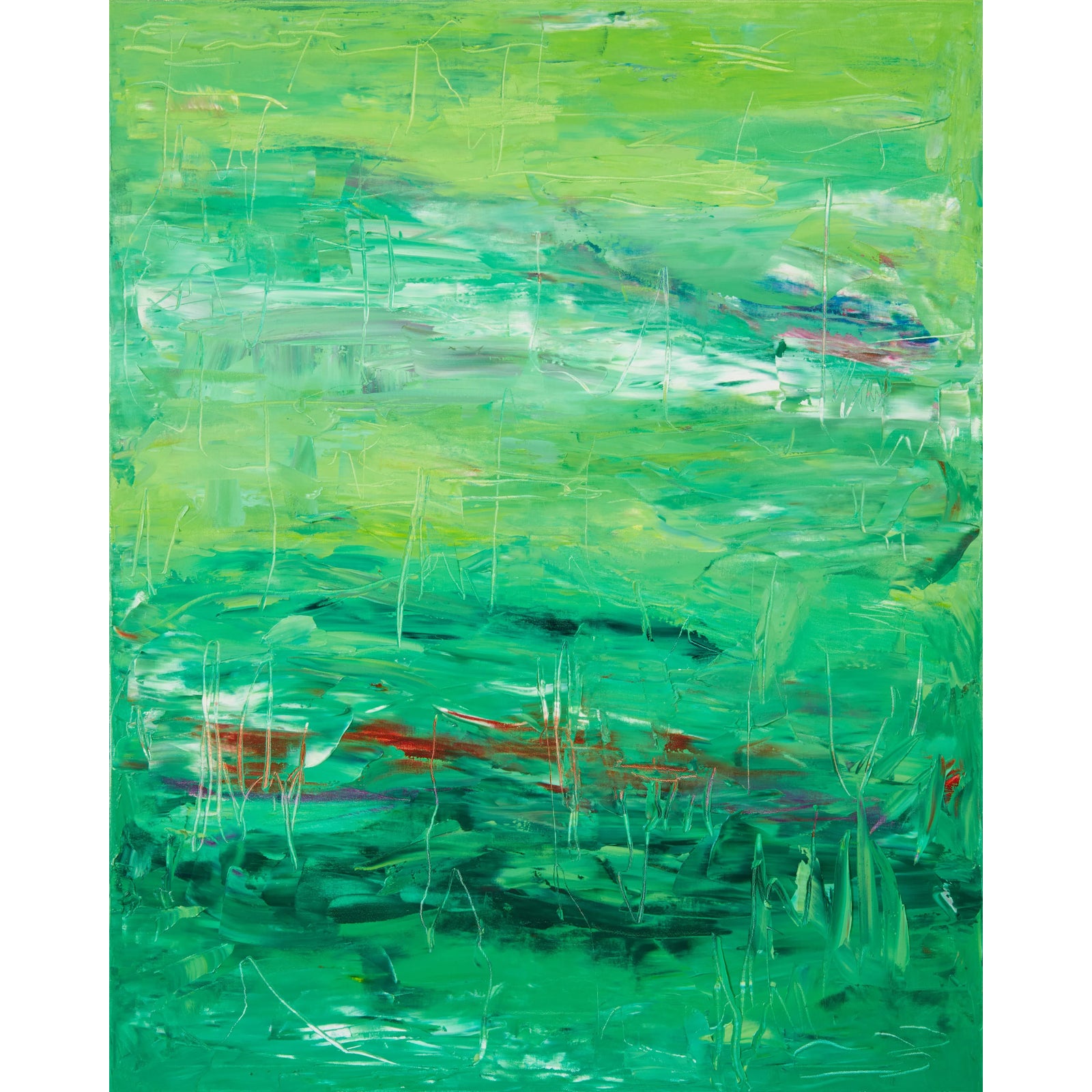 "Loop Collection 1" Original Large Abstract Oil Painting by Simon ...