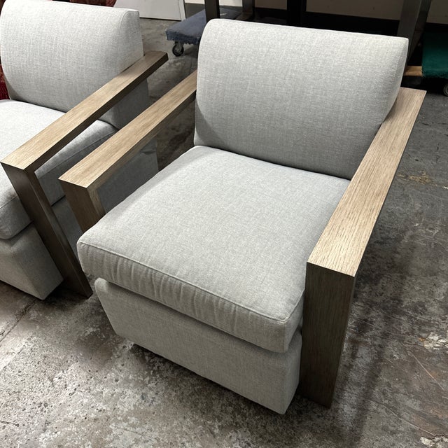 Vanguard Troy Club Chairs by Thom Filicia, a Pair | Chairish