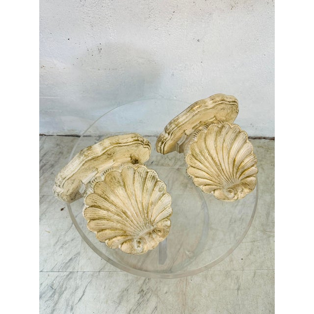 Vintage Coastal Shell Wall Shelves, a Pair | Chairish