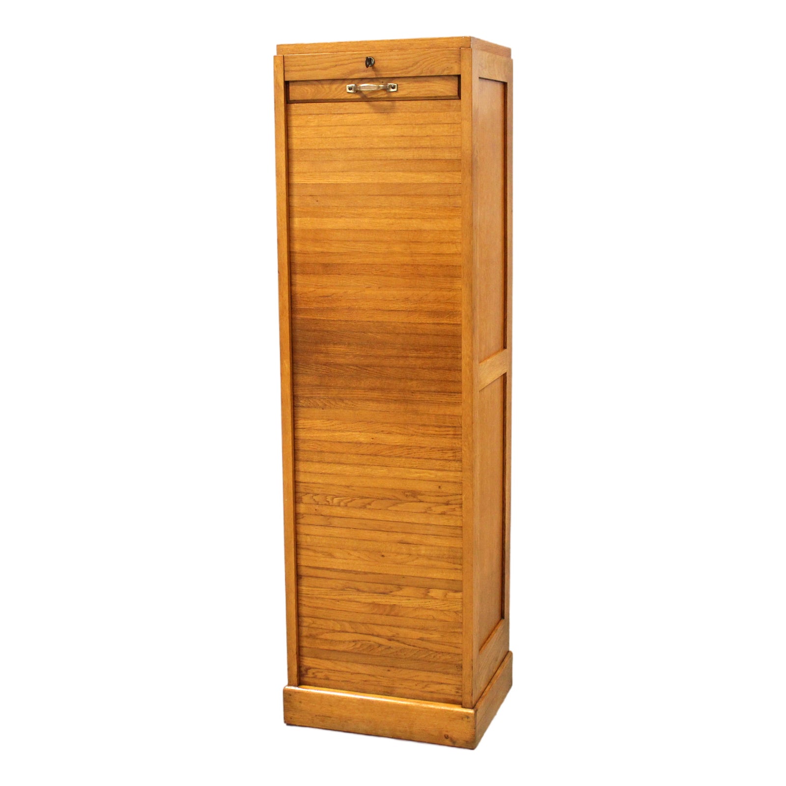 Vintage Filing Cabinet in Oak, 1920s | Chairish