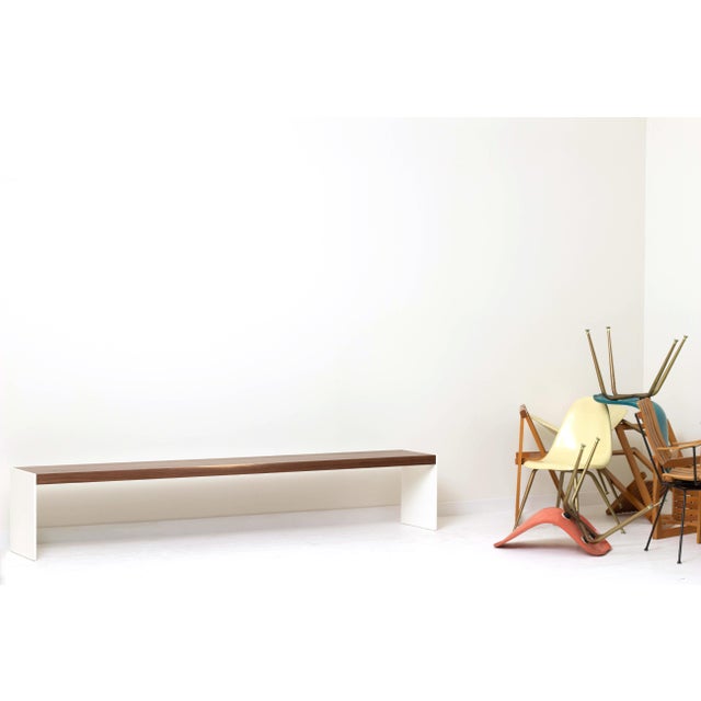 Minimalist Danish Modern Bench | Chairish