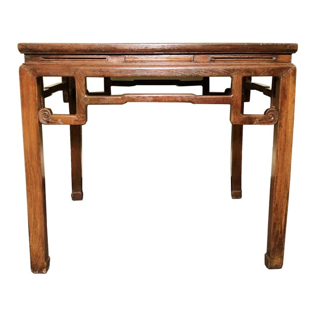 Early 19th Century Antique Ming Square Dining/Game Table | Chairish