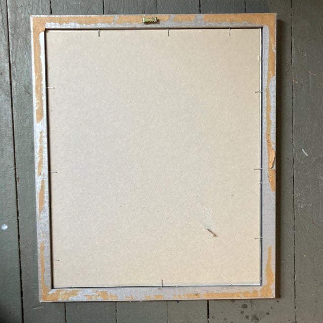 Contemporary Original Wayne Cunningham Abstract Ink Drawing/Pastel ...