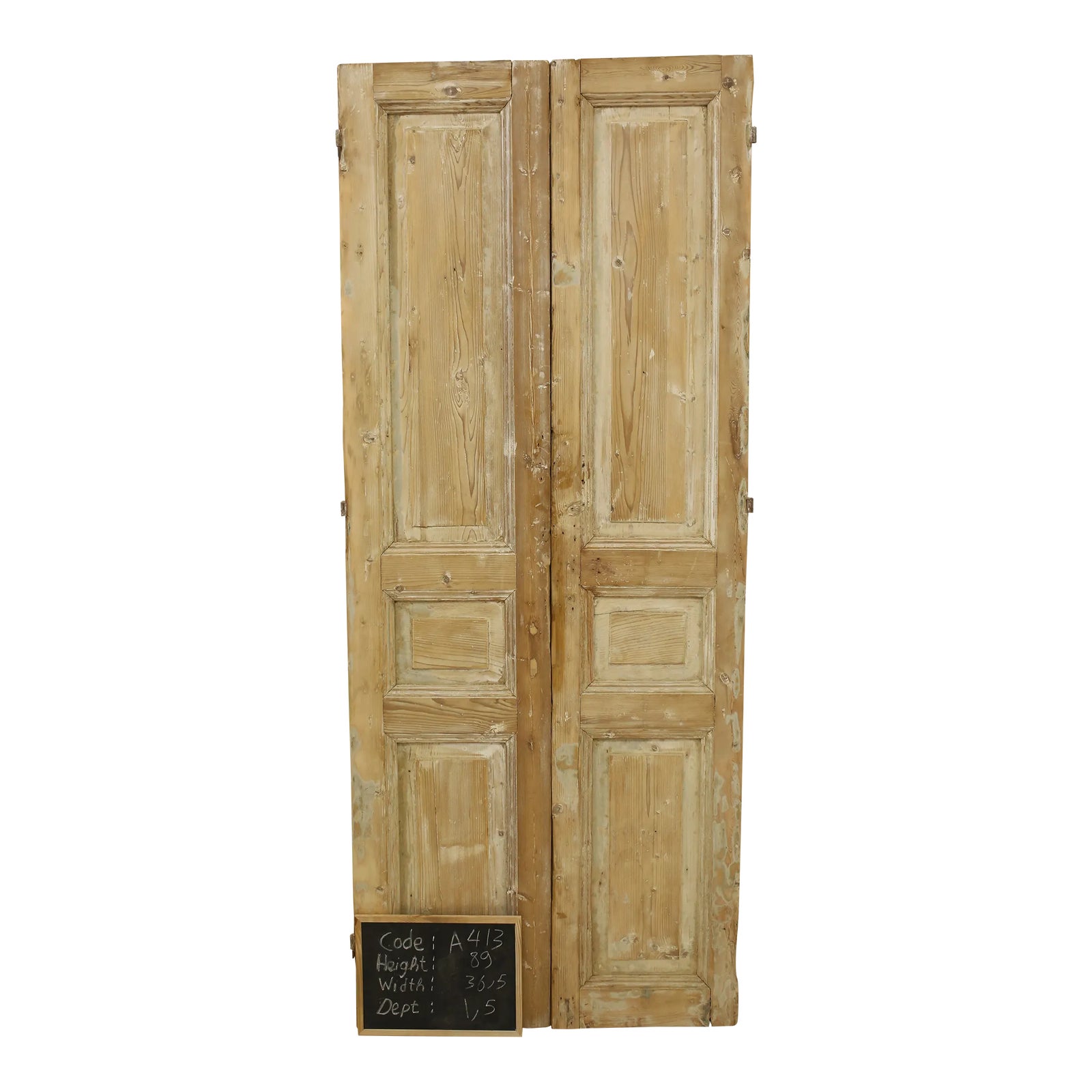 Late 19th Century Double French Doors - a Pair | Chairish