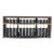 Old Chinese Wood Abacus With Black Glass Beads and Brass Embellishments ...