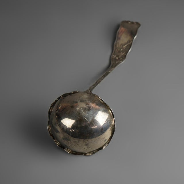Antique Large Gorham Sterling Silver Ladle, Circa 1890 | Chairish