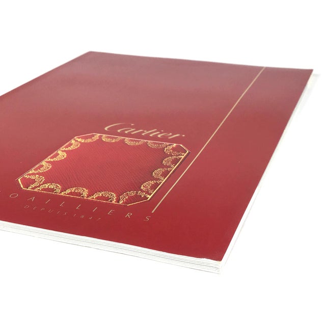 Original Cartier 1985 Jewelry Booklet 56 Pages Printed in France | Chairish