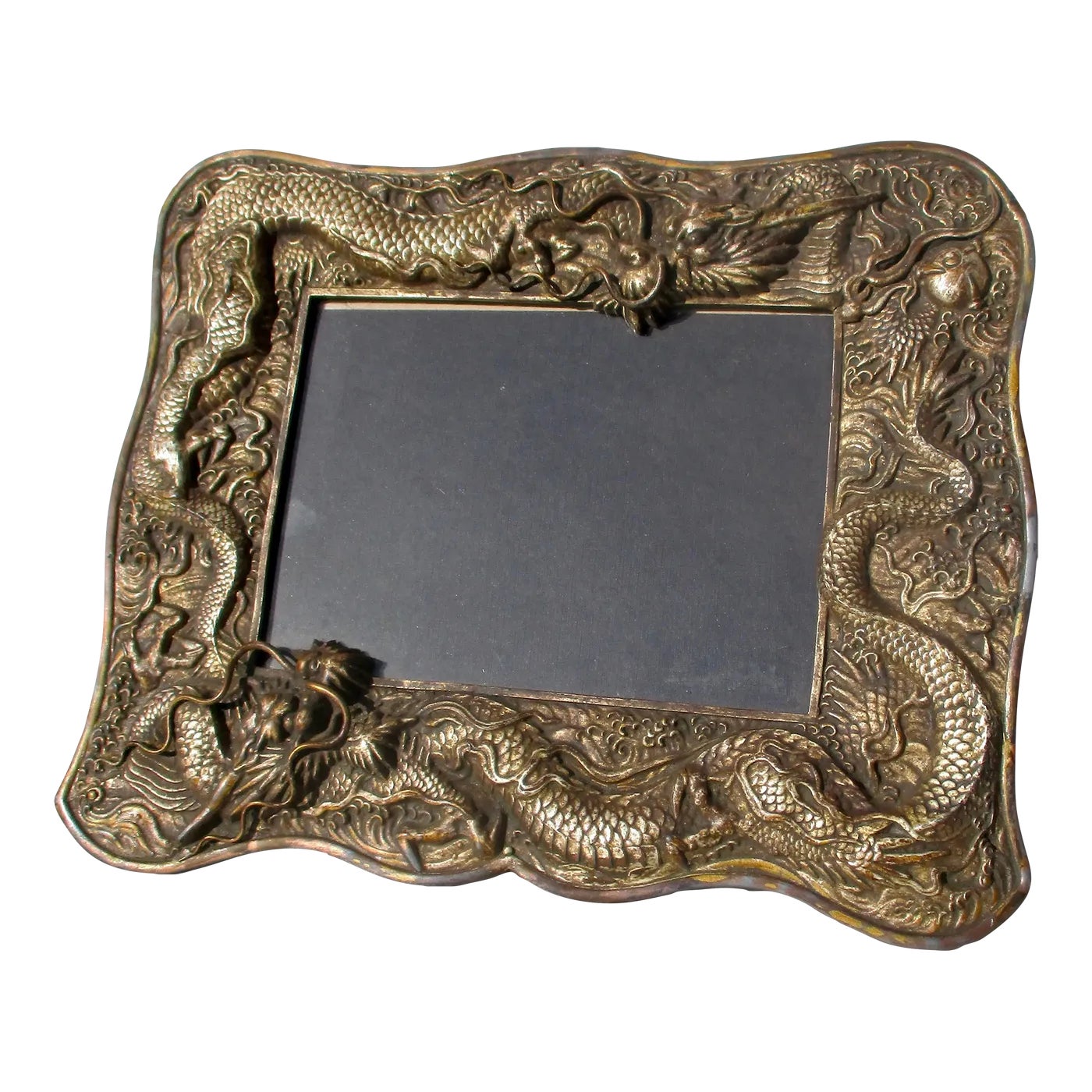 Antique Dragon Photo Frame Circa 1920s | Chairish
