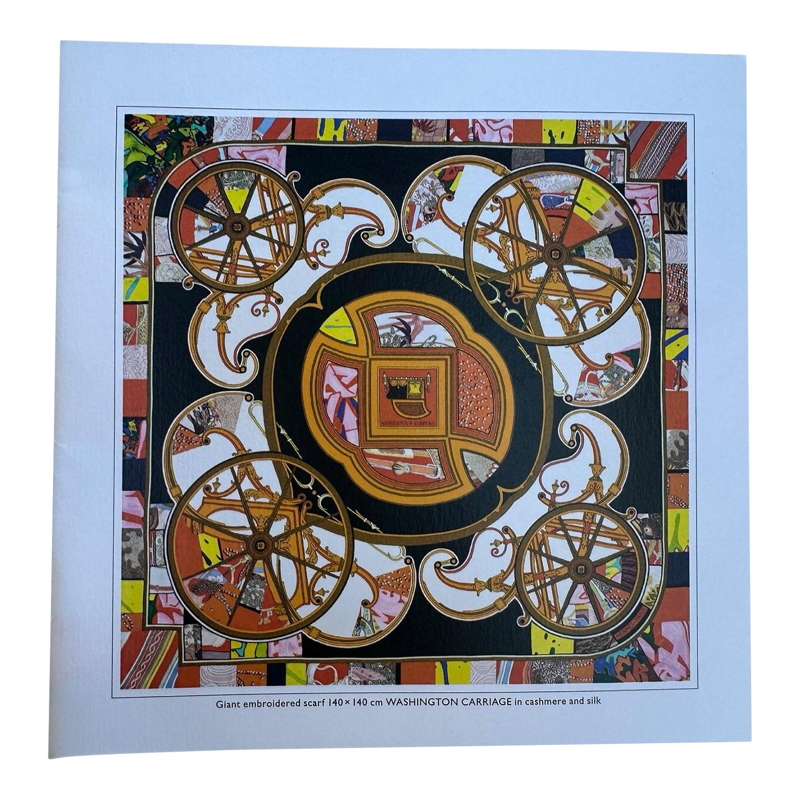 Hermes 2015 Collection Authentic Original Hermès Scarf Art ...
