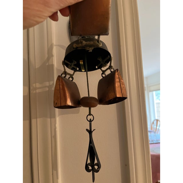 Vintage House Gong for Wall Mounting, Owl Plate With Three Copper ...